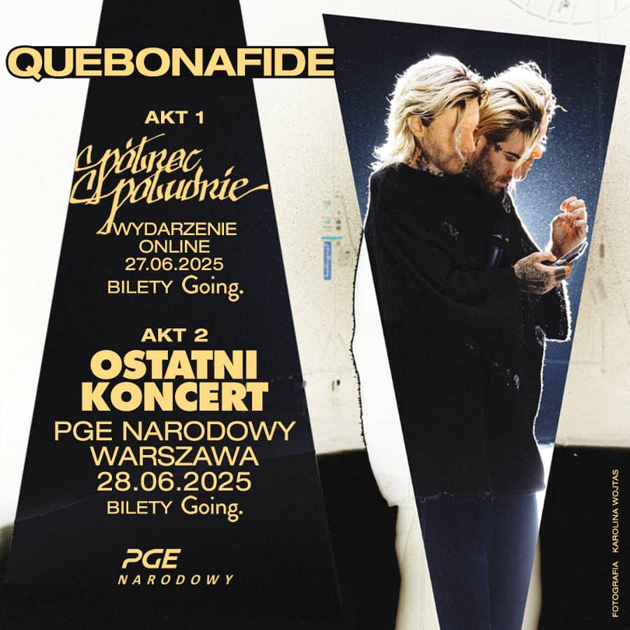 Quebonafide na PGE Narodowym - ostatni koncert w Warszawie - koncert ...