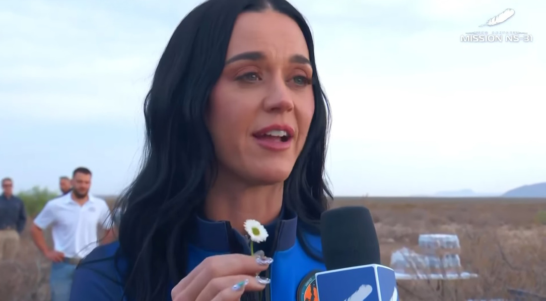 Katy Perry w kosmosie! To pierwsza piosenkarka, która odbyła taki lot [WIDEO] - relacja, misja ...