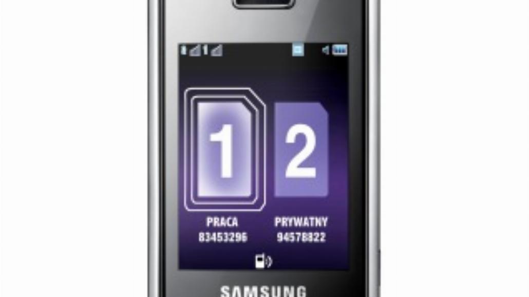 Samsung D980 - dotykowy Duoz - samsung d980 duzo dualny telefon na dwie ...